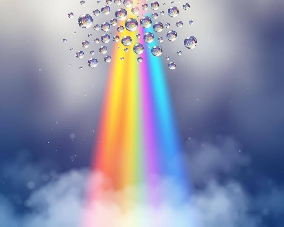 dispersion in rainbow formation