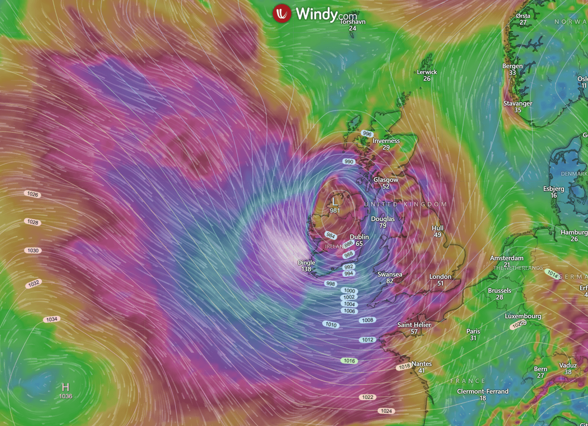 Storm Darragh