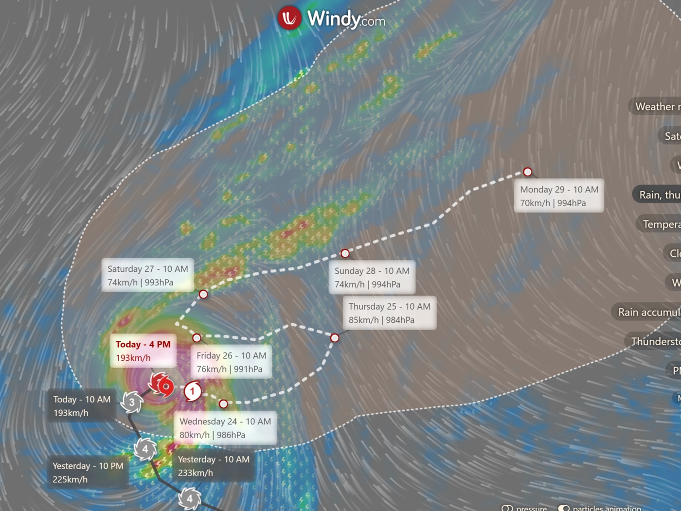 Typhoon Neoguri Strengthens Over The Open Northwest Pacific